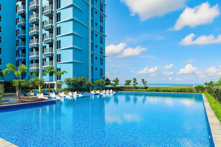 3br Okada 180° Manila Bay Seaview/airport/spacious - Parañaque