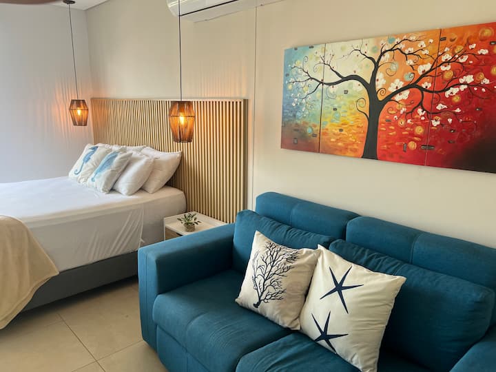 Apartamento Vista Al Mar Con Parqueadero Privado - Santa Marta, Colombia