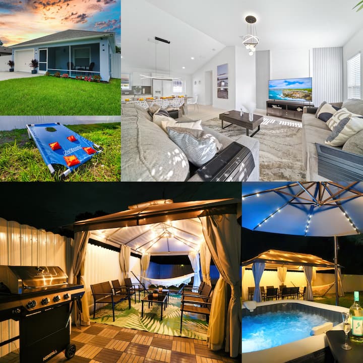 Amplia Y Cómoda Jacuzzi A 10 Min Del Mar. - Vero Beach, FL