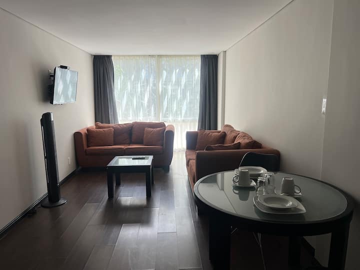 Moderno Depto De 2 Camas L Reforma Angel L - Mexico City