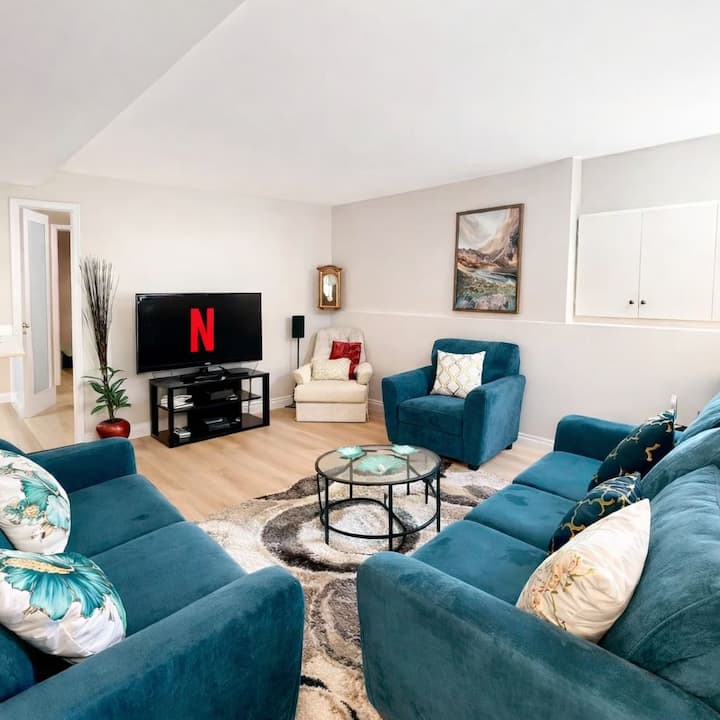 Comfy 2br Suite Private Entrance + Parking Niagara - St. Catharines