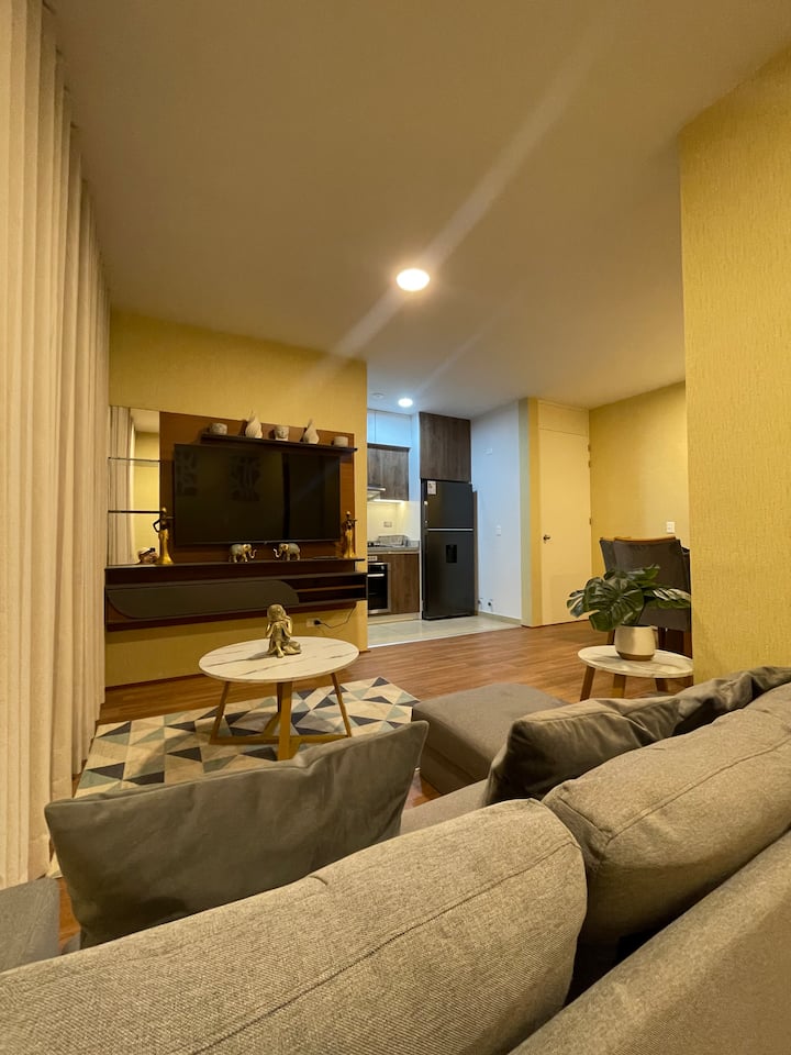 Moderno Departamento Céntrico De Extreno -