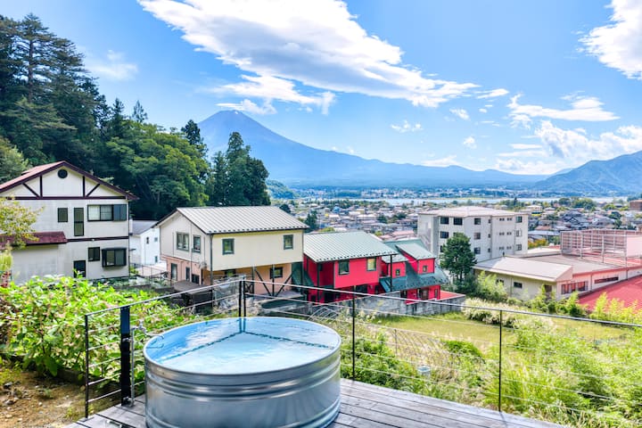 Newly Opened! / Open-air Hot Spring Bath - Lake Kawaguchi