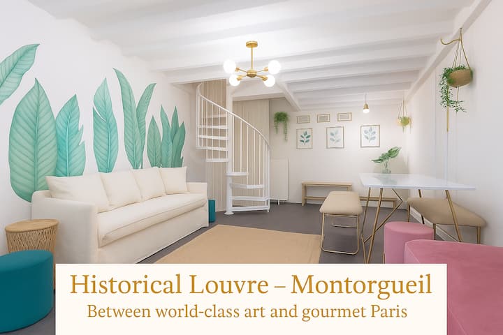 Paris Centre : Louvre-montorgeuil - Parigi