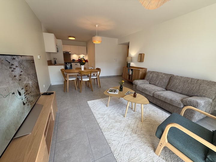 19brignais Appart T3 Neuf Avec Terrasse-sunlodge - Brignais