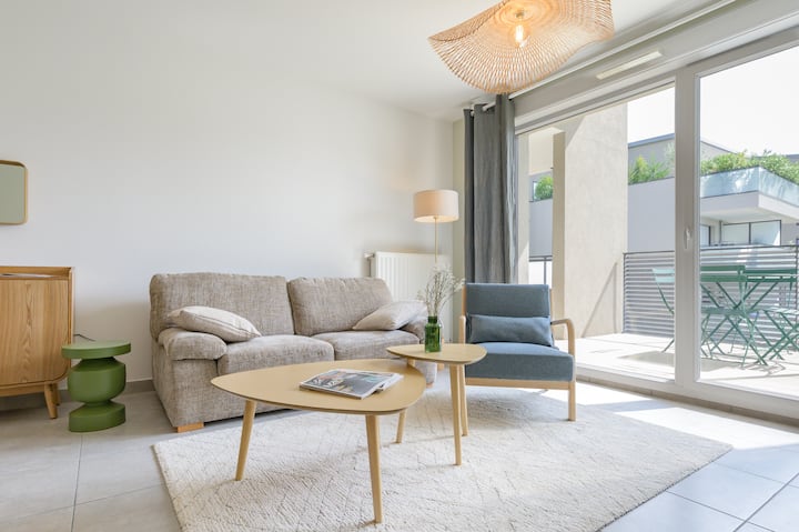 T3 Neuf - Lyon Sud Wifi - Park - Terrasse - A450 - Brignais