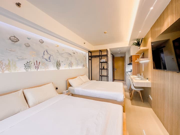 Hotel-like Staycation4(near Moa)w/wi-fi & Netflix - Parañaque