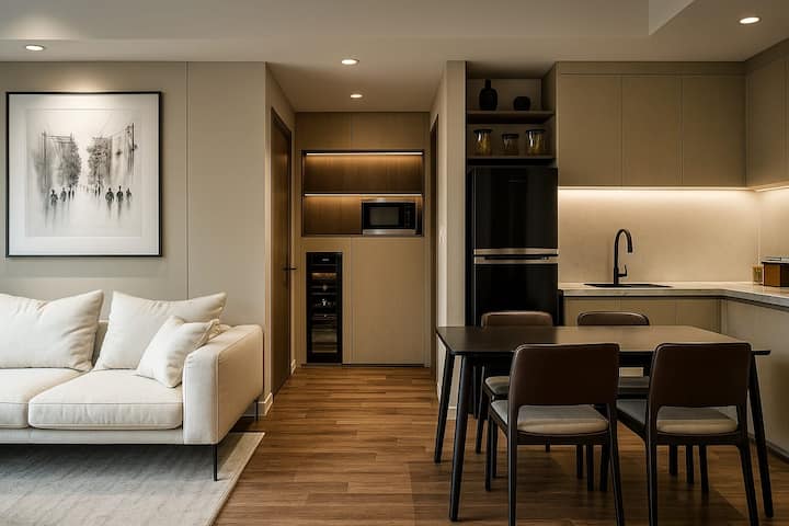 Kondominium Goldcoast Pik 3br Freewater+mesin Cuci - Jakarta