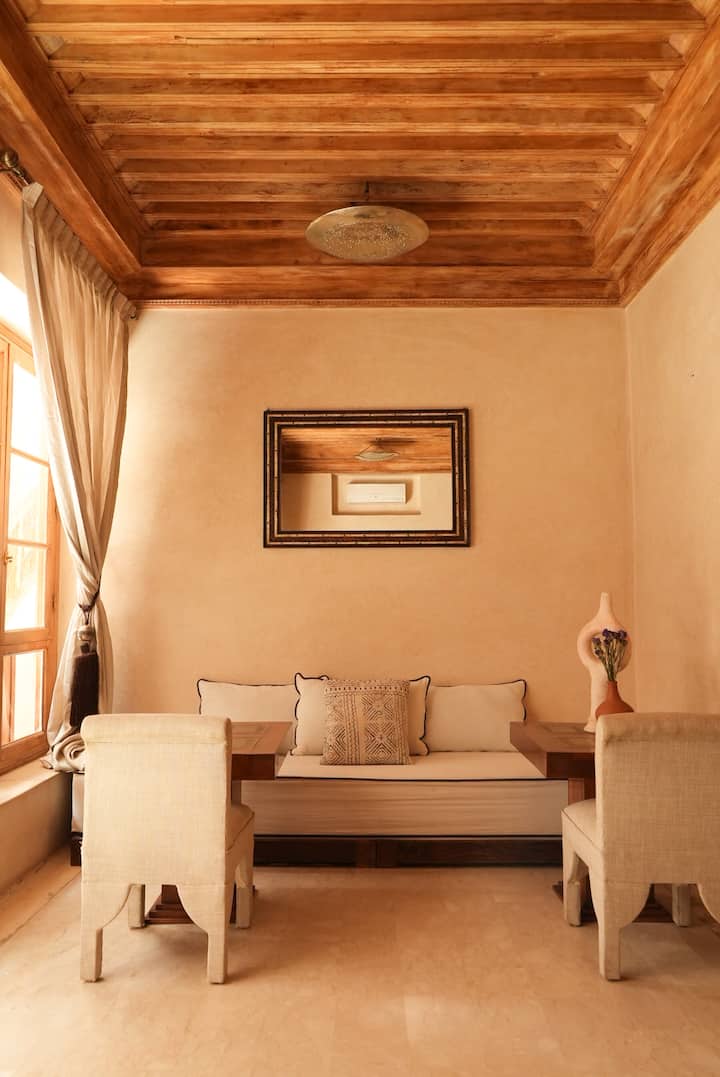 Charming Riad Room | Medina + Rooftop View - Marrakech