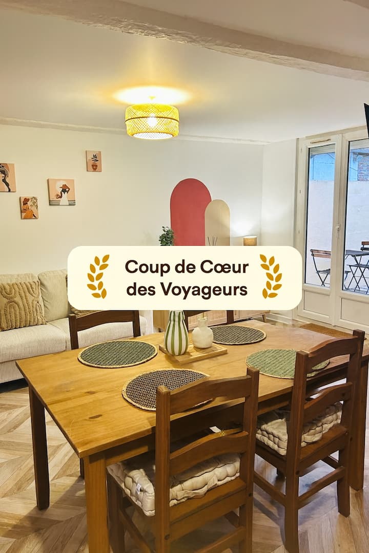 Maison De Ville Cosy 2 Chambres - Beauvais