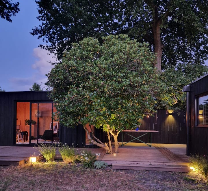 Logement Entier- Cabane En Bois, 7 Min De L’océan - Saubion