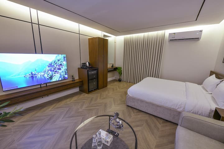 استديو أنيق واسع بدخول ذاتي - 9c - Riad