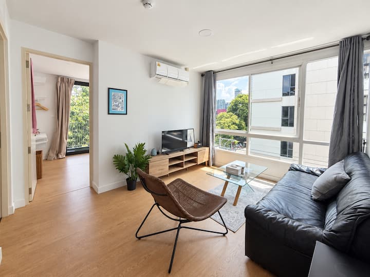 City Living W Green View | 15 Mins To Emsphere - Bangkok
