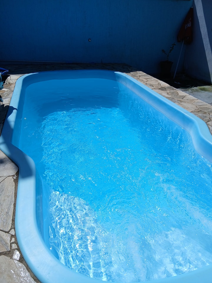 Casa Na Praia Com Piscina A 150m Da Praia - Ilha Comprida