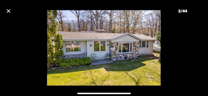 Lakeshore Cottage, For Outdoor Enthusiasts - Otsego Lake State Park, Gaylord