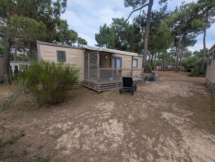 Mobil Home 3 Chambres 2 Sdb 2 Wc Pour 6 Personnes - Vendays-Montalivet