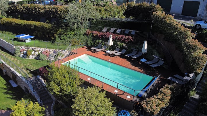 Apartment With Garden And Heated Pool Terra - Malcesine