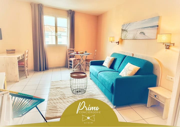 L'escapade Bien-être : Studio Piscine Et Plage - Ars-en-Ré