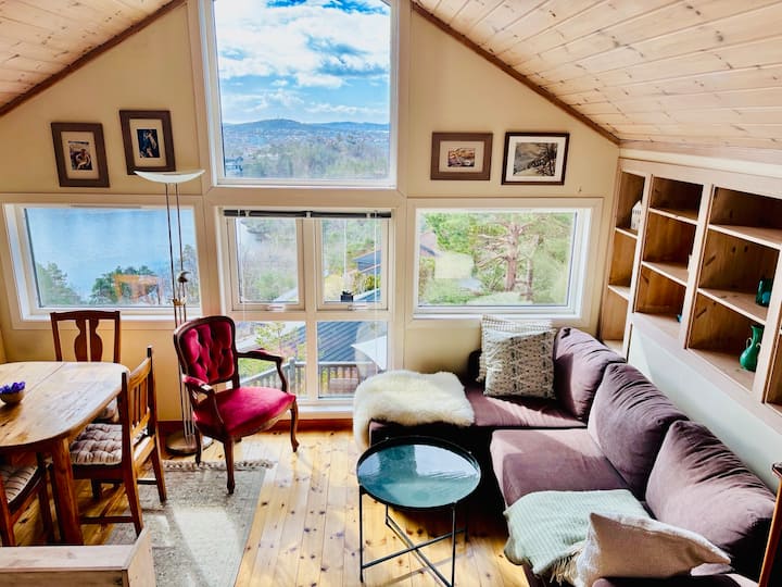 Ferieleilighet Med Utsiktsplass - Kristiansand