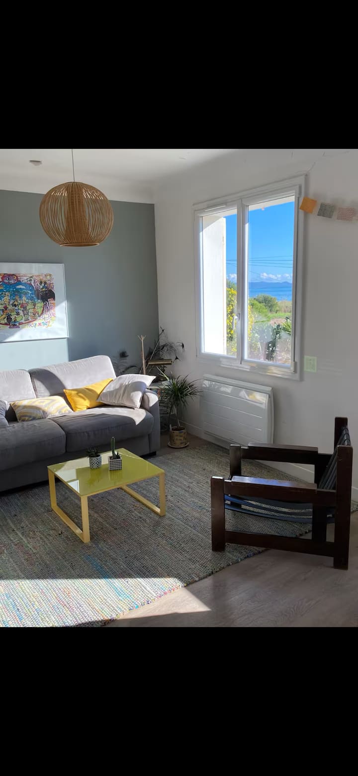 Chambre Vue Mer, à 50m La Plage - La Londe-les-Maures