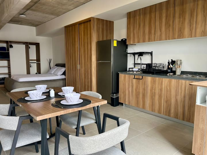 Loft 1br @ Qalina Americana Chapultepec - Guadalajara