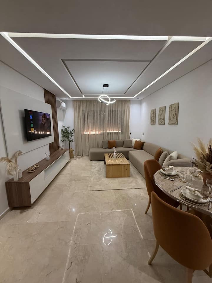 Chic Appart Haut Stand Piscine à 3 Min De M Avenue - Marrakesh