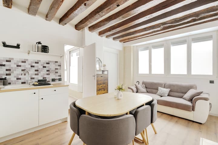 Marais / Montorgueil - Appartement Cosy - 2br/8p - Aubervilliers