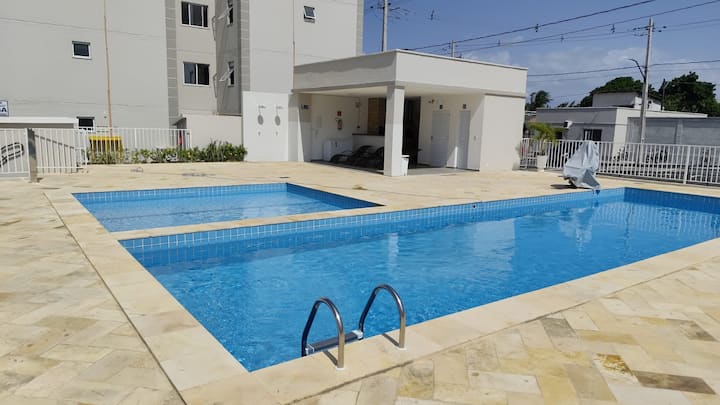 Apartamento Equipado E Tranquilo No Bairro Turu - Sao Luis, Brazil