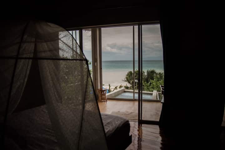 12 Min Kawasan Falls Canyon • Beachfront Romance - Badian
