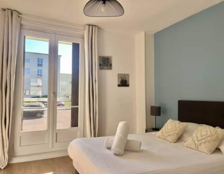 Appartement Familial – Confort 3ch Au Bord De Mer - Calais