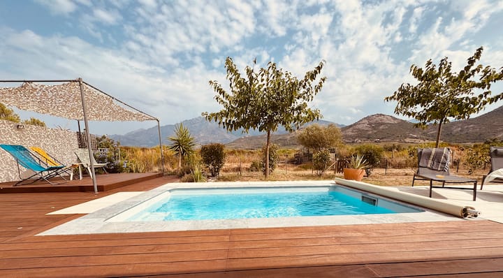 Villa Avec Vue Et Piscine Privée - Calvi
