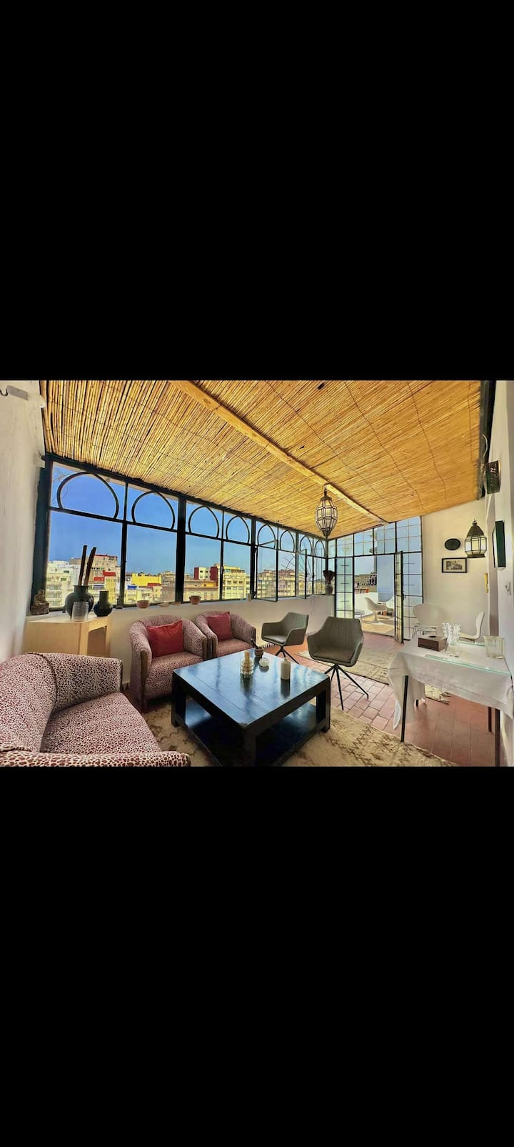 Rooftop Appartment Building In The Center Terrace - Tanger