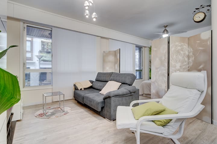Bel Appartement Près De La Mer|smart Tv|cafe|3pax - Irun
