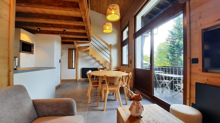 Le Splendid' - Superbe Duplex Rénové 6 à 8 Pers - Les Carroz d'Arâches