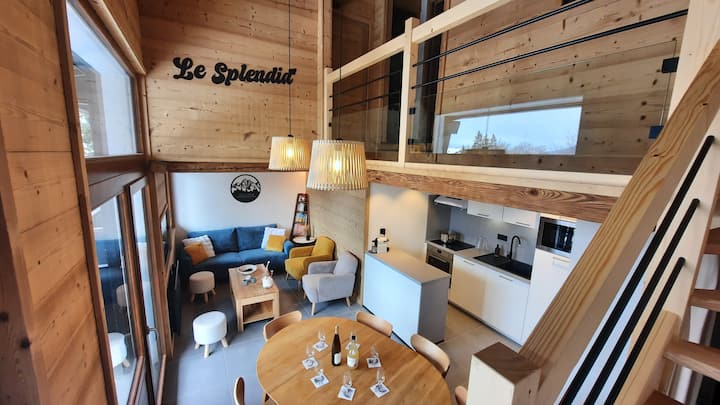 Le Splendid' - Duplex Standing Rénové 6 à 8 Pers - Flaine