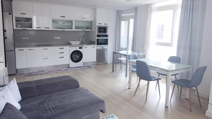 Las Palmas City Center. Canteras Beach - Municipality of Las Palmas