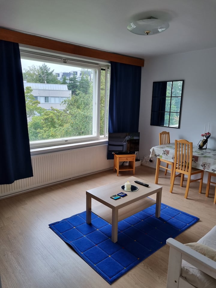 Tapiolassa Mukava Kaksio Työmatkalaiselle - Espoo