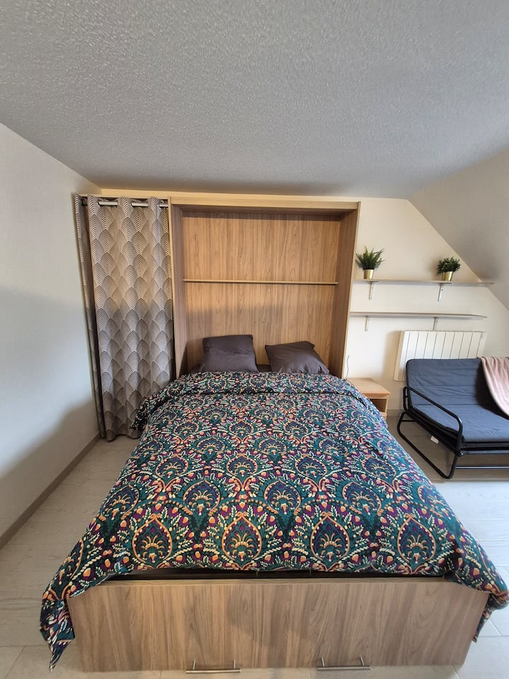 Studio Cosy Proche Orly & Paris (Gare à 2 Min) - Chilly-Mazarin