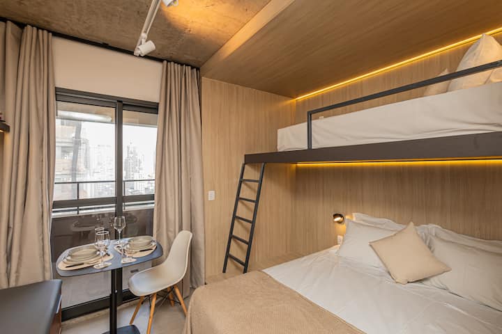 Ssp_1912 - Flat Aconchegante No Allianz P/ 3! - São Paulo