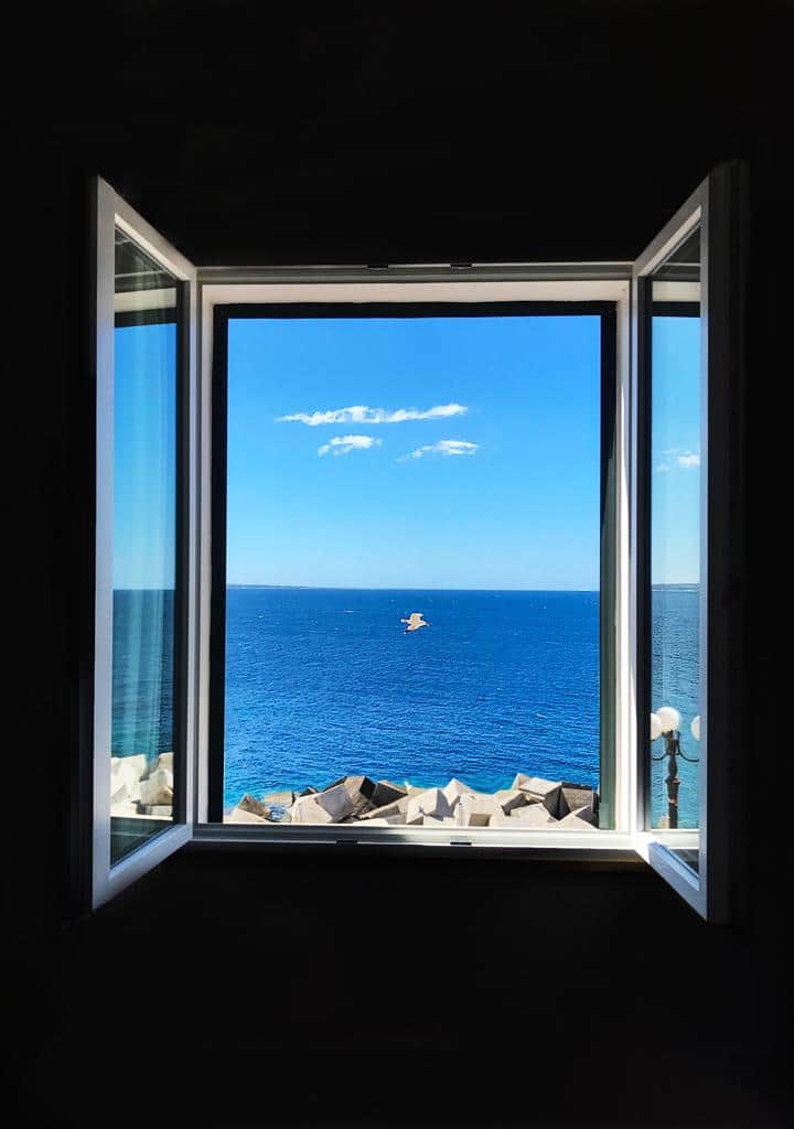 B&b Punta Cutieri Camera Con Finestra Fronte Mare - Gallipoli