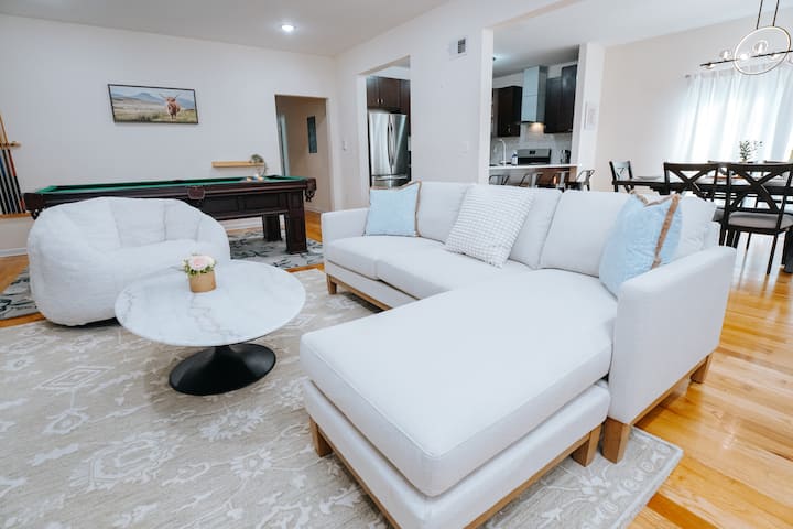 Free Parking, King Bed Near Nyc & Ewr, 3 Br 2 Bath - Jersey City, NJ