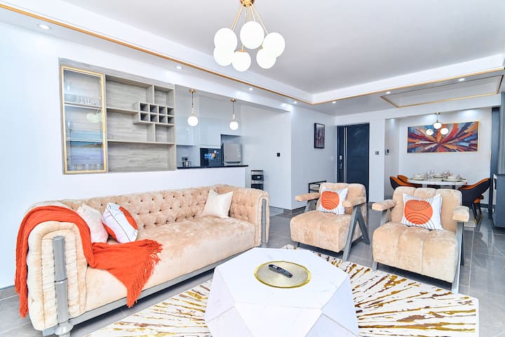 Stylish 2br/gym, Pool, Restaurant, Workstation. - Kenya