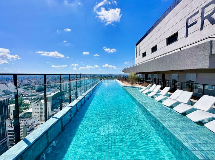 Apartamento Luxuoso No Id Vida Urbana -Setor Oeste - Goiânia