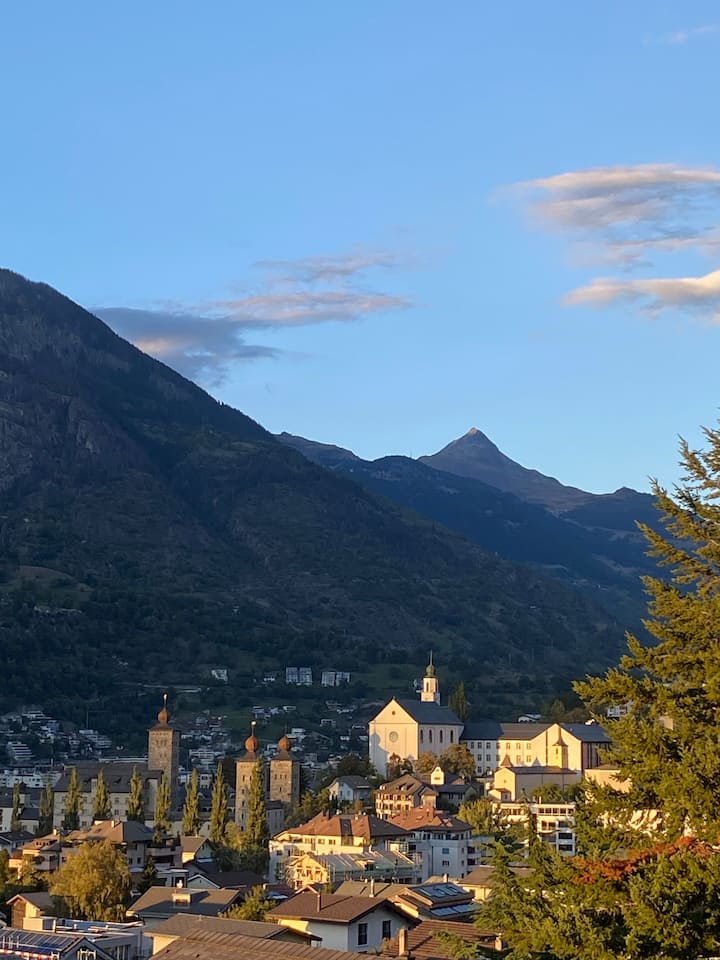The Viewpoint Suite Wohnung Mit Mega Aussicht - Riederalp
