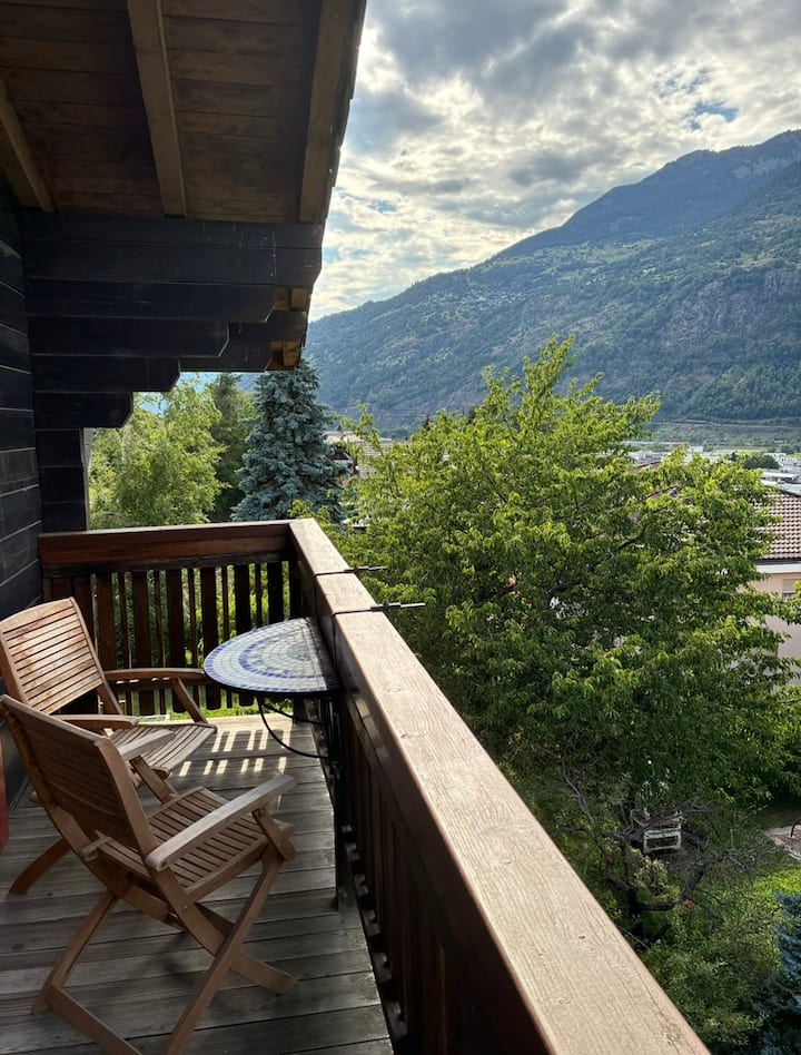4-seasons Wohnung Mit Charme Und Mega Aussicht - Riederalp