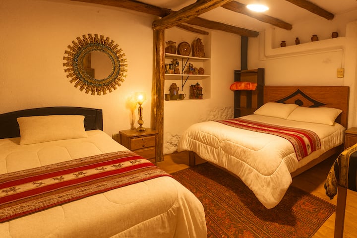 Hab. Estilo Andino Con Terraza| San Blas - Peru