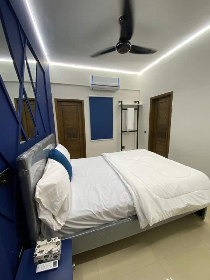 Urban Zen | Blue & Grey Vibes | Dha Phase 7 | - Karachi