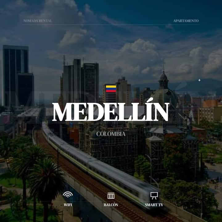 Exclusiveapt+wifi+balcony+tv+laundry@medellÃn - Medellin, Antioquia, Colombia