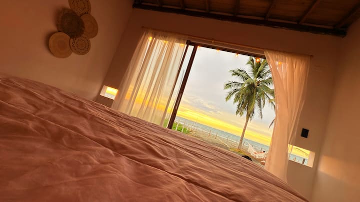 Casa Jaguar Frente Al Mar, Vista Desde Cama, Wifi - San Bernardo Del Viento