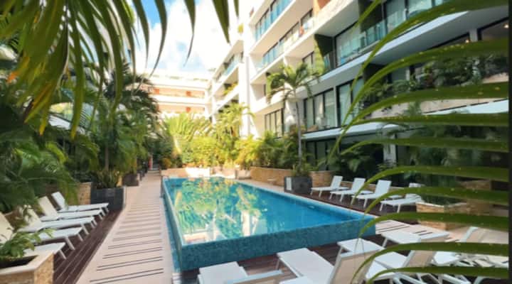 2 Pools, Sauna, Downtown, Turistic, Beach - Playa del Carmen